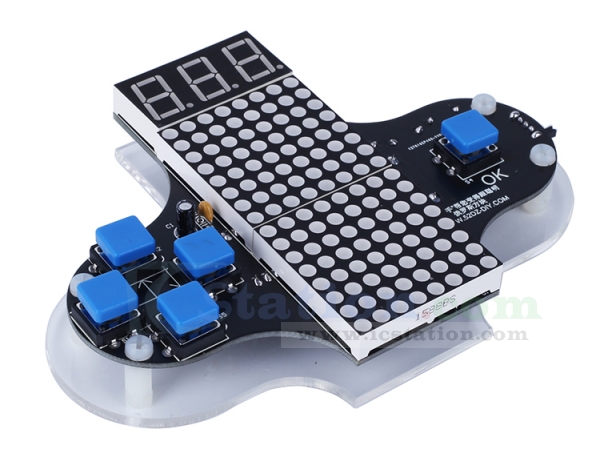 Handle Game Console Electronic Kit Fun Electronic Game Kits | DIY ...