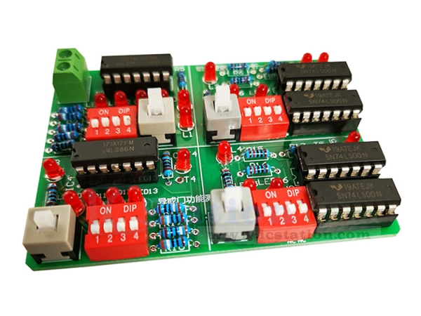 Combinational Logic Circuit DIY Kit - Gate Circuit Assembly