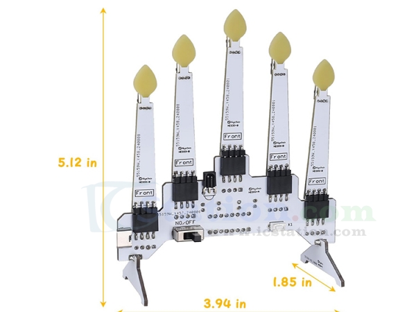 ICSTATION Candle Lights Soldering Learning Kit | Soldering Project for ...