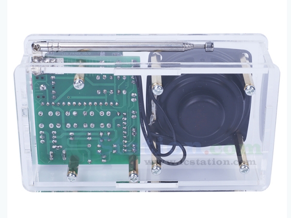 ICStation DIY FM Radio Kit | Adjustable 76-108MHz Wireless Receiver ...