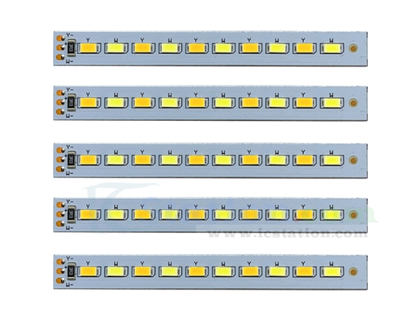 5PCS Dual-Color LED Lamp Board | DC 5V 5W