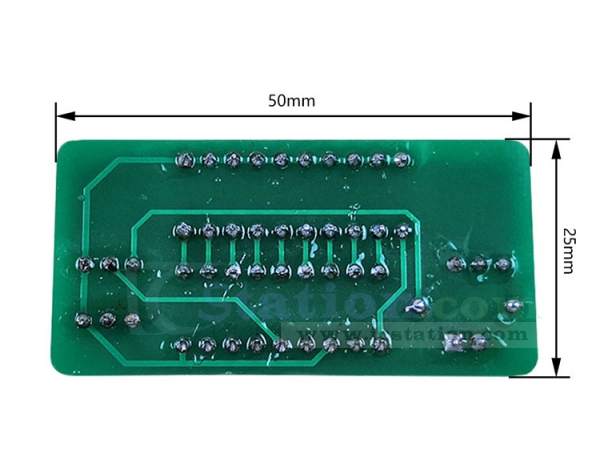 Green LED Power Indicator DIY Kit - Battery Electricity Display