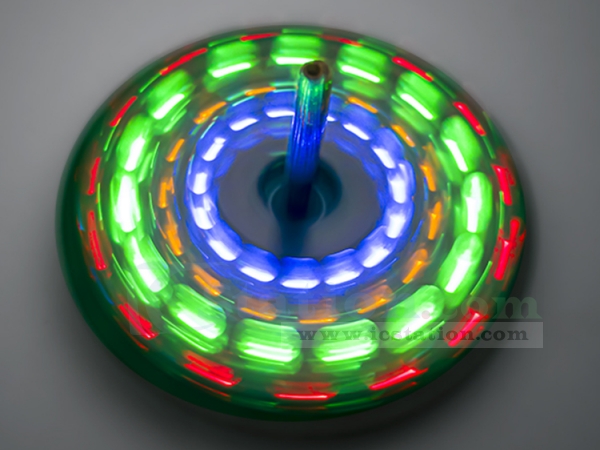 Rotating LED Light DIY Electronics Kit | ICStation