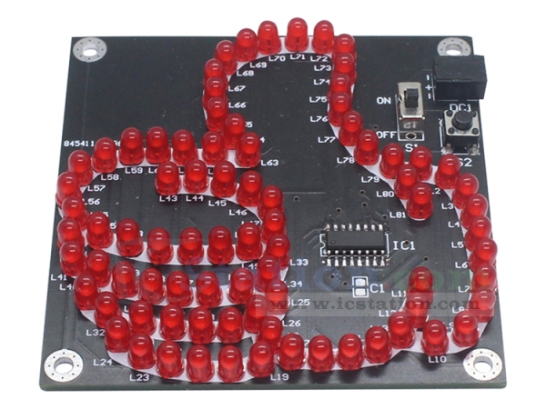ICStation LED Thumb Flashing Light DIY Kit | Fun Electronic DIY Kits ...