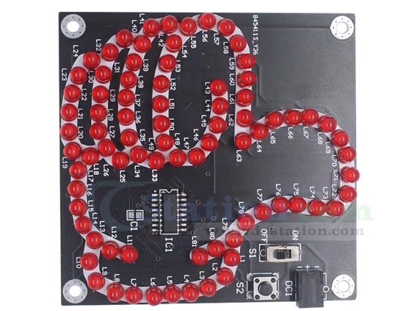 ICStation LED Thumb Flashing Light DIY Kit | Fun Electronic DIY Kits ...