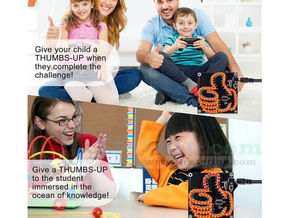 ICStation LED Thumb Flashing Light DIY Kit | Fun Electronic DIY Kits ...