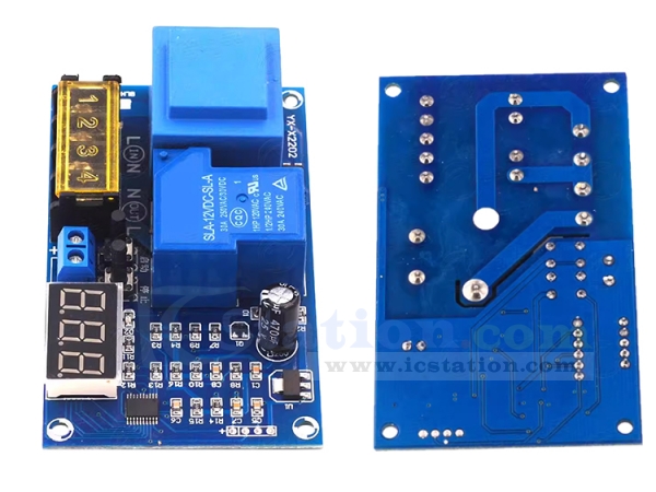 DC6V-120V 30A Lead-acid Battery Voltage Monitor, Lithium Battery Charge Discharge Controller ...