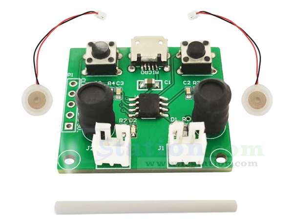 Micro USB Dual Humidifier -110KHz 2W 20mm Ultrasonic Mist Maker Atomizer