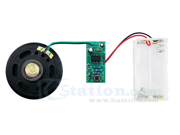 NE555 Doorbell DIY Kit for Electronic Soldering Practice