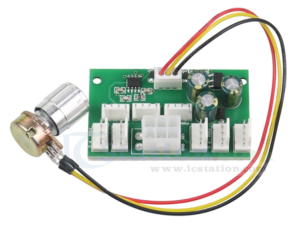 PC Fan Speed Controller | PWM Governor 4Pin 0-100% Adjustable DC 12V