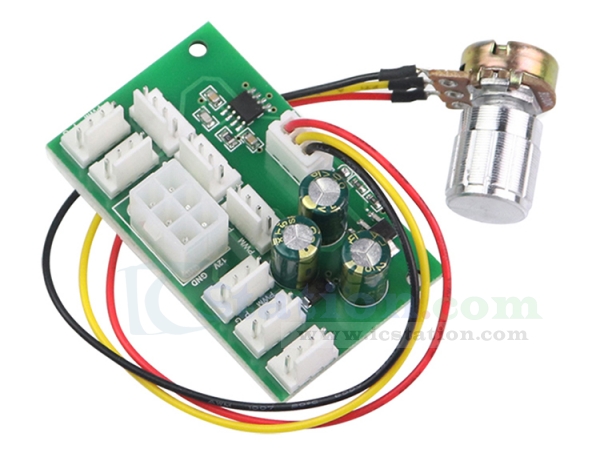 PC Fan Speed Controller | PWM Governor 4Pin 0-100% Adjustable DC 12V