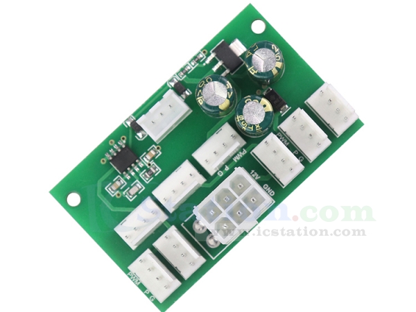 PC Fan Speed Controller | PWM Governor 4Pin 0-100% Adjustable DC 12V
