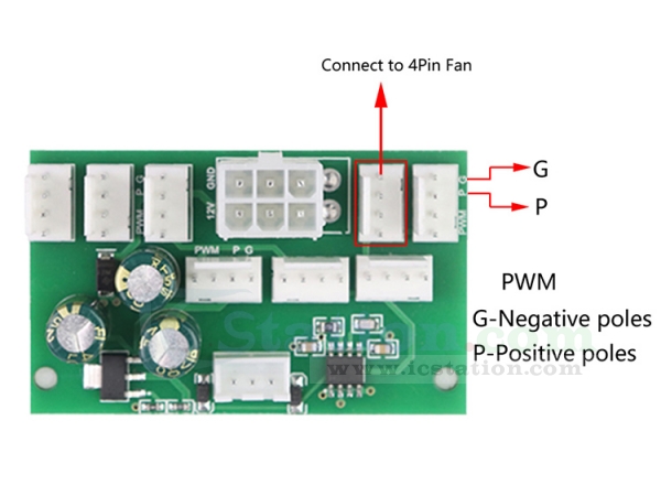 PC Fan Speed Controller | PWM Governor 4Pin 0-100% Adjustable DC 12V