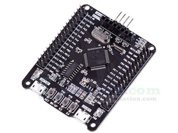 STM32F103RCT6 Microcontroller Development Board with 1.44" TFT LCD Display