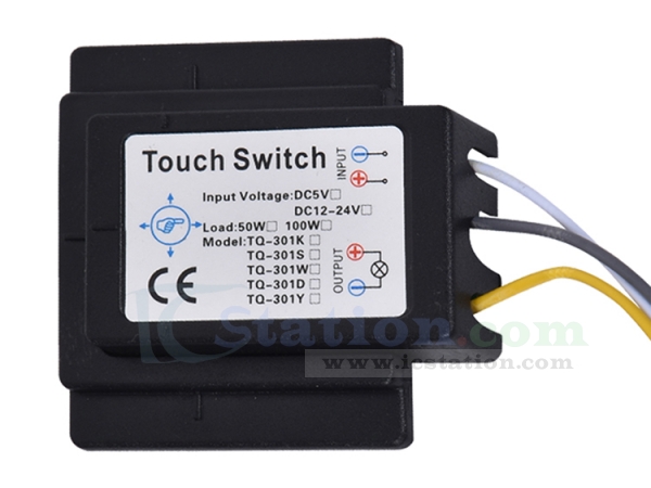 AC 110V 220V Self-locking Touch Switch Controller - Glass Sensing ...