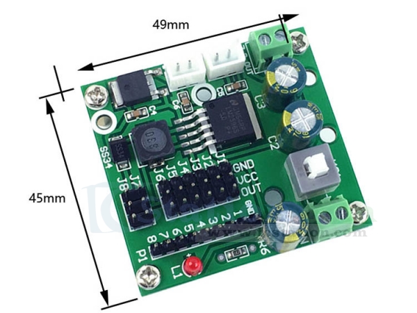 DC-DC Step Down Power Supply Module 6V-12V to 5V1A/5V3A 2CH Independent ...