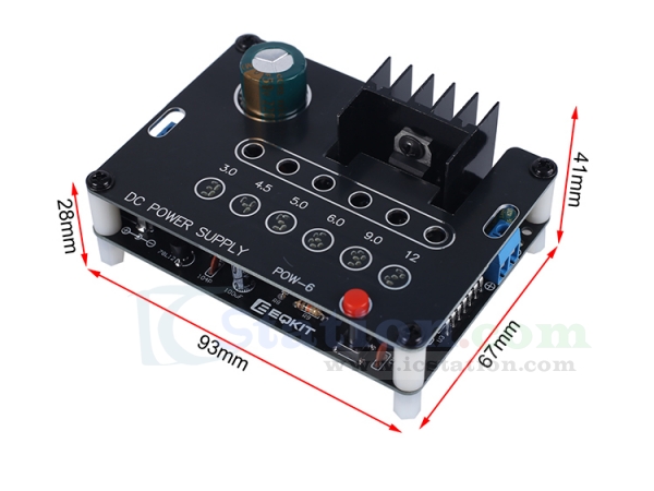 Step Down Voltage Converter Kit | DIY Soldering Project | AC15V/DC18V ...