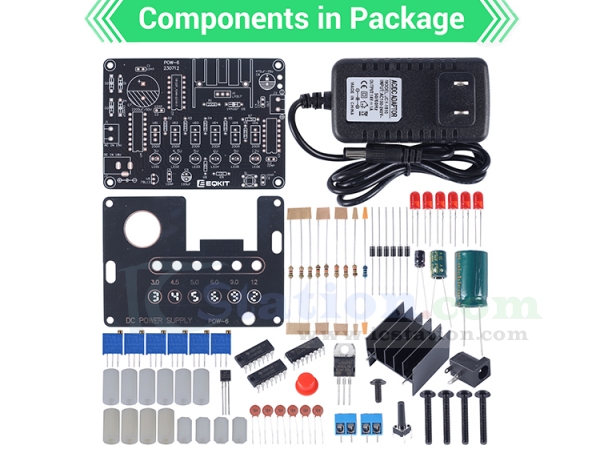 Step Down Voltage Converter Kit | DIY Soldering Project | AC15V/DC18V ...