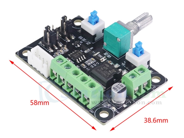 DC 12V PWM Pulse Signal Generator 42/57 Stepper Motor Simple Drive ...