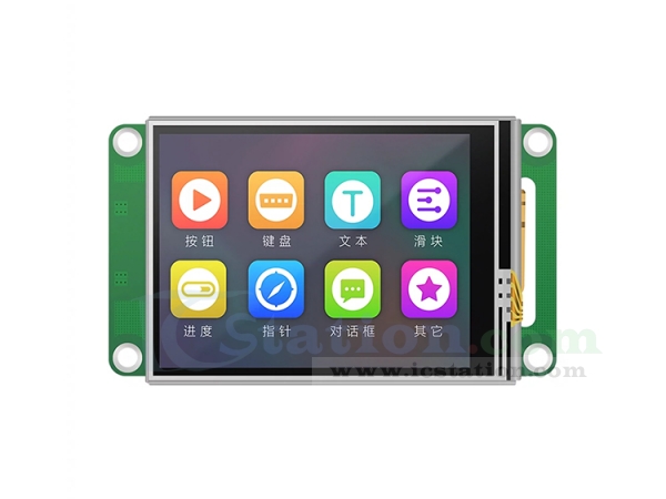 3.2in IPS TFT LCD Touch Display Screen 320*240 HIMI UART Intelligent Display Screen - TFT LCD ...