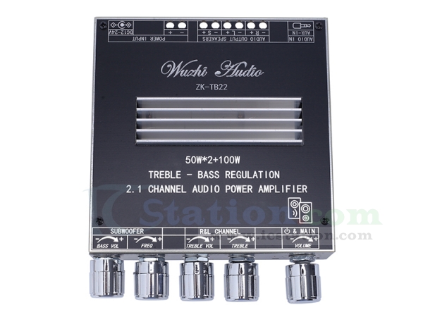 TWS Bluetooth-Compatiable Amplifier Module 50Wx2+100W | 2.1 Channel ...