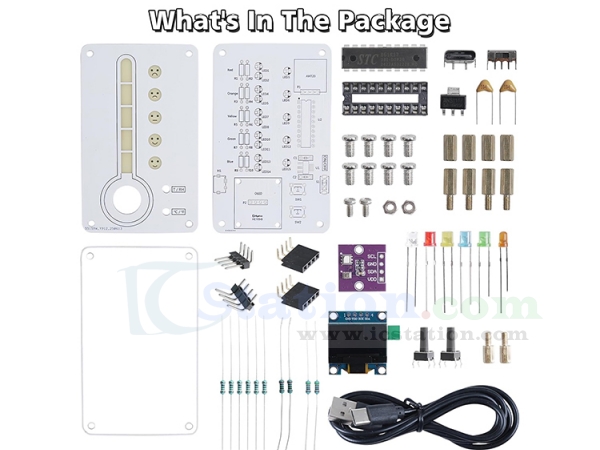 DIY Temperature Humidity Meter with Expressive LED Face, Dual Units ...