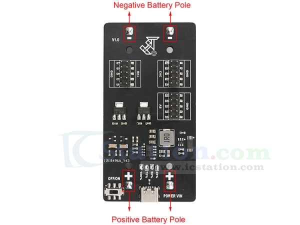 Type-C Power Supply Module for MCU Controller | 18650 Battery Charge ...
