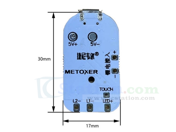 USB Touch Table Lamp Dimmer LED Driver 0-100% Stepless Dimmer 5V ...