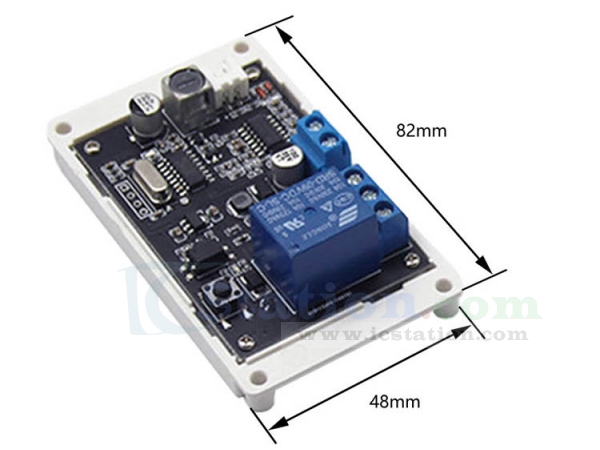 DC 12V-24V Ultrasonic Range Finder Module Relay Switch 5-500cm ...