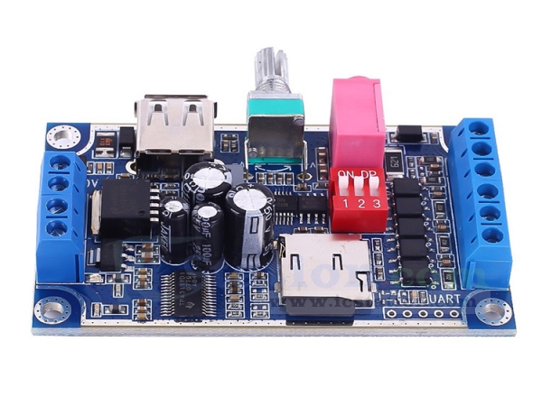 MY-F1090 WAV MP3 Voice Module | 10W Sound Player Support TF Card U-Disk