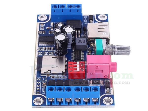 MY-F1090 WAV MP3 Voice Module | 10W Sound Player Support TF Card U-Disk