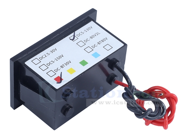 Waterproof 0.56inch DC Digital Voltage Meter for Golf Cart, Cars and ...