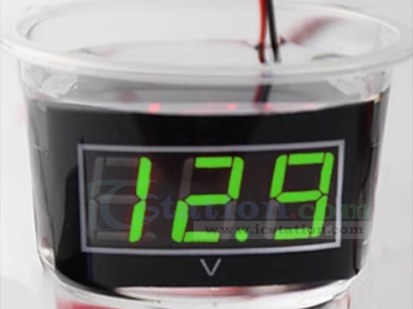 Waterproof 0 56inch Dc Digital Voltage Meter For Golf Cart Cars And
