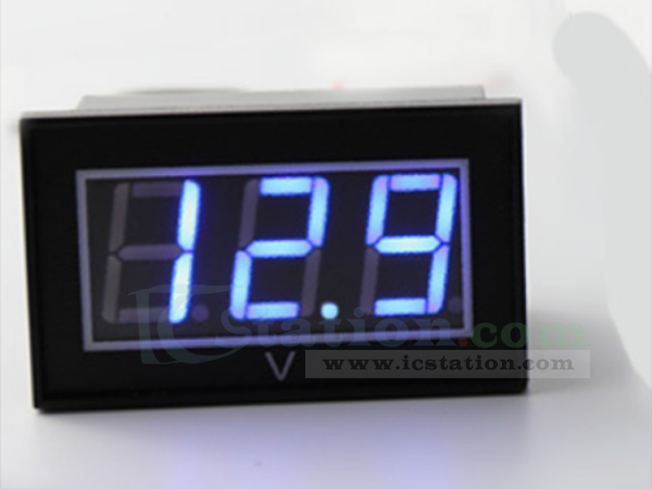Waterproof 0 56inch Dc Digital Voltage Meter For Golf Cart Cars And