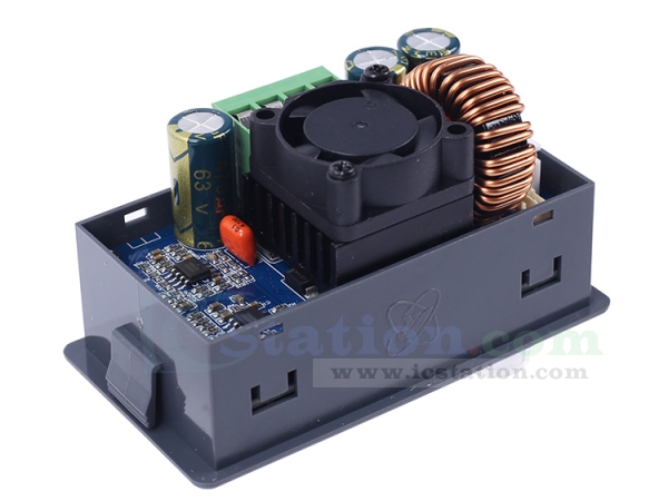 DC-DC 400W 8A Adjustable Automatic Buck Power Supply Module, CCCV Step ...