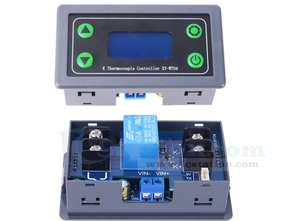 XY-WT04 High-Temperature Controller | K-type Thermocouple -99~999C LCD ...