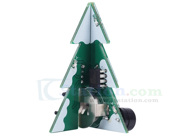 3D Mini PCB Christmas Tree with Music DIY Kit | SMD Soldering Practice Kit