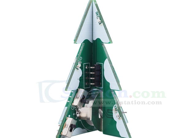 3D Mini PCB Christmas Tree with Music DIY Kit | SMD Soldering Practice Kit