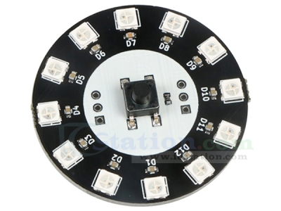 12Bit WS281B 3535 RGB LED Driver Module Programmable Ring LED Lamp Matrix