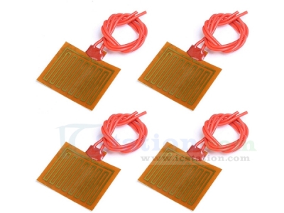 5V 1W PI Polyimide Flexible Heater | 30x40mm Heating Thin Film ...