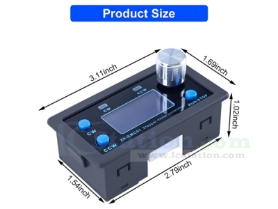 DC 5-30V CNC Stepper Motor Controller, 1/128 Micro-Step Resolution ...