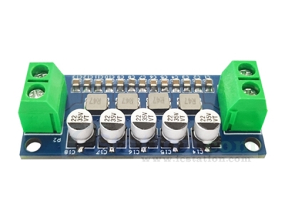 DC Power Supply Filter Module 35V 5A Low-pass Filter Voltage Regulator ...