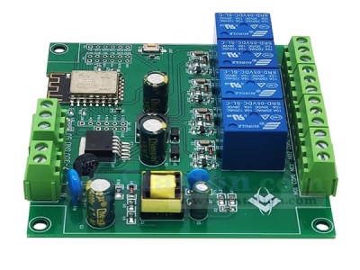 ESP8266 WIFI 4 Channel Relay Module ESP-12F Development Board | ICStation