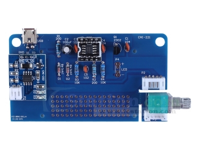 DIY Kit LED Dimming Table Lamp with Rechargeable 18650 Lithium Battery ...