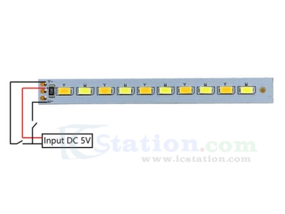 5PCS Dual-Color LED Lamp Board | DC 5V 5W