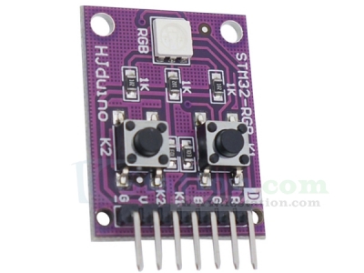 RGB LED Driver Module 2Bit Button Controller PWM Programmable LED Lamp ...