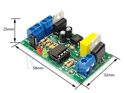 DC 7V-30V Dual Switch ON OFF Controller for 600V Load Silicon ...