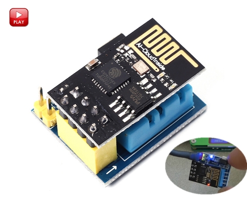 ESP-01S ESP8266 SPI Wi-Fi Wireless Module