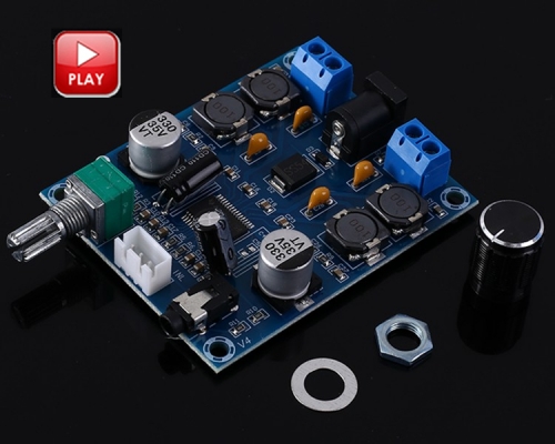 XH-A234 Digital Power Amplifier Board 30W+30W DC12-24V Dual Channel ...