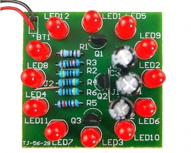 DIY LED Circular Lamp Kit - Soldering Practice Kits for Beginners